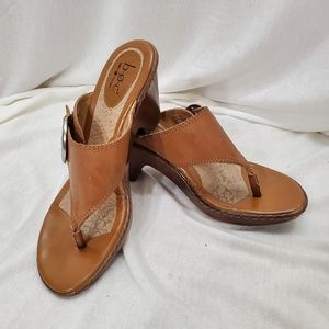 boc | Shoes | Tan Boc Wedge Sandal Size 8 | Poshmark
